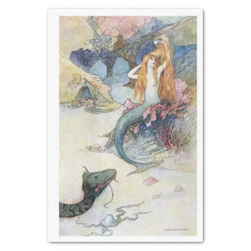 Mermaid Tissue Paper | Zazzle
