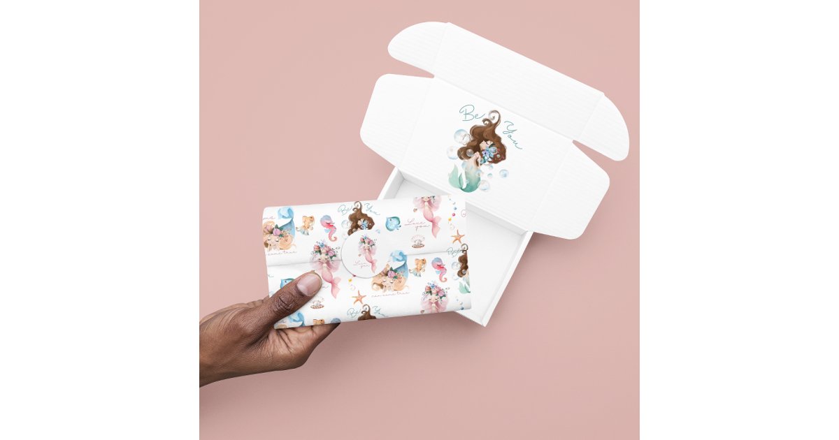 Mermaid Tissue Paper | Zazzle