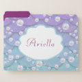 Mermaid under the sea Personalized File Folder | Zazzle