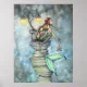 Mermaid's Perch Poster by Molly Harrison | Zazzle