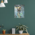 Mermaid's Perch Poster by Molly Harrison | Zazzle