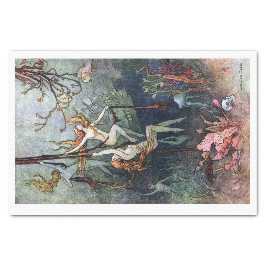 Mermaids Tissue Paper Zazzle