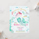 Mermicorn birthday invitation Girl Magical party | Zazzle