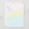 Mermicorn birthday invitation Girl Magical party | Zazzle