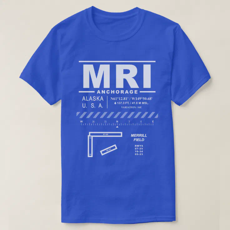 Merrill Field MRI T-Shirt | Zazzle
