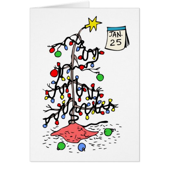 Merry Belated Christmas Card | Zazzle.com