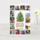 Merry Christmas and 40th Happy Birthday Photo Card | Zazzle
