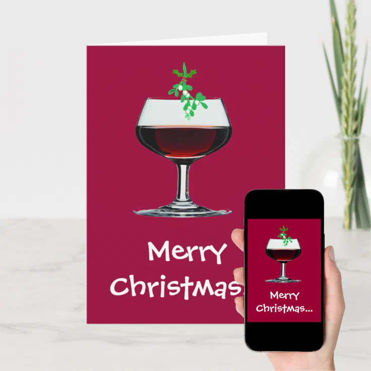 Merry Christmas - And A Merry New Year Too!! card | Zazzle