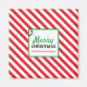 Merry Christmas Candy Cane Custom Name Magnet | Zazzle