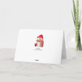 Merry Christmas cookie greeting card | Zazzle