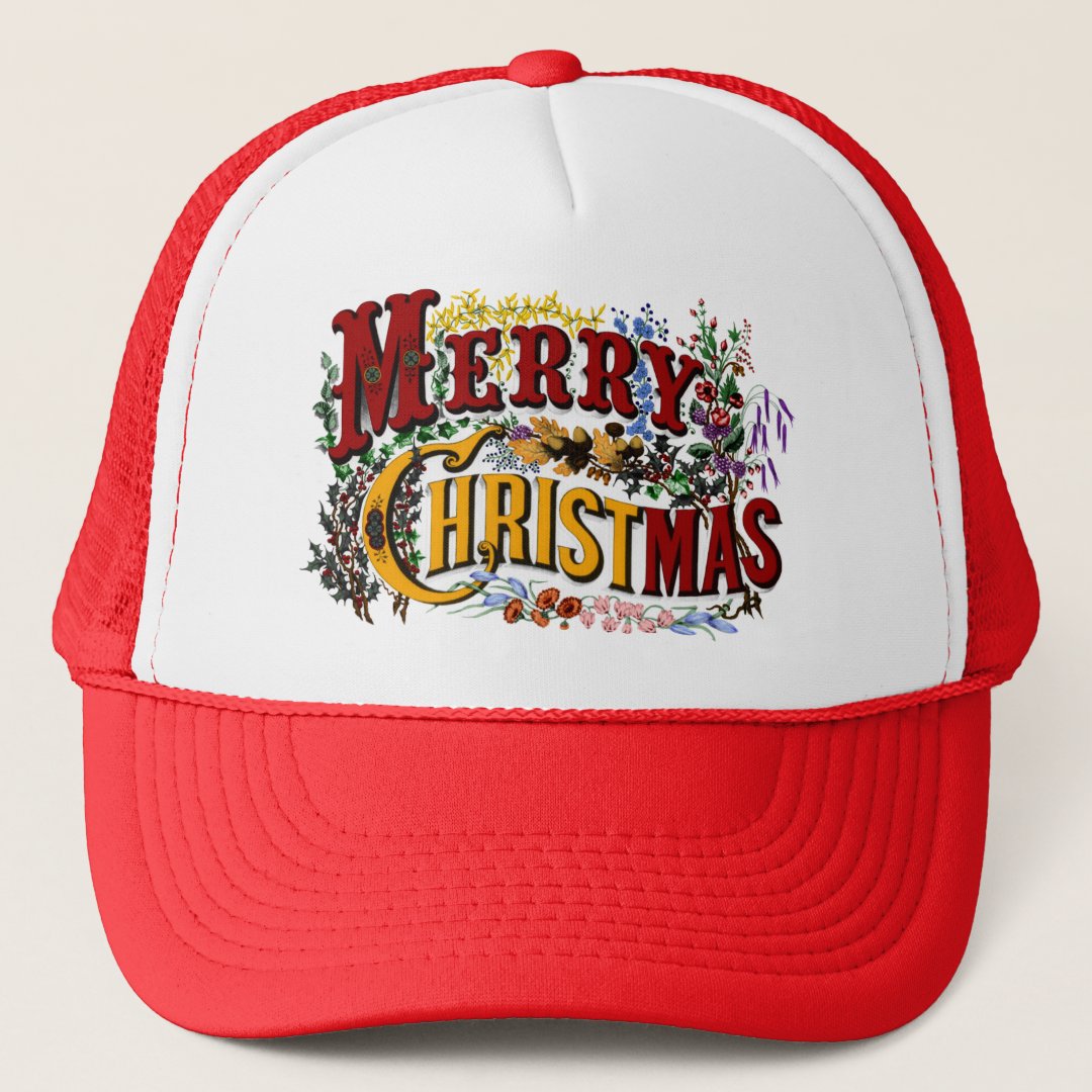 Merry Christmas Hat | Zazzle