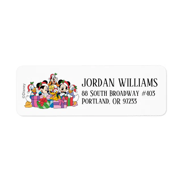 Merry Christmas | Holiday Cheer Group Label | Zazzle