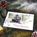 Merry Christmas Holiday Cute Festive String Lights | Zazzle