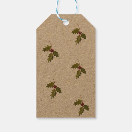 Merry Christmas holiday gift tags Joy | Zazzle
