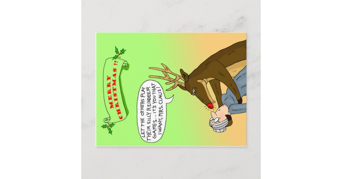 Merry Christmas! Holiday Postcard | Zazzle