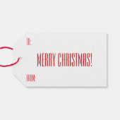 Merry Christmas Name Candy Canes Holidays Gift Tag | Zazzle
