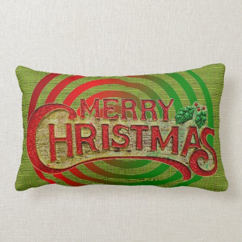 Merry Christmas Throw Pillows - Merry Christmas Throw Pillows