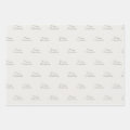 Merry Christmas Pine Tree and Cozy Fireplace Wrapping Paper Sheets | Zazzle