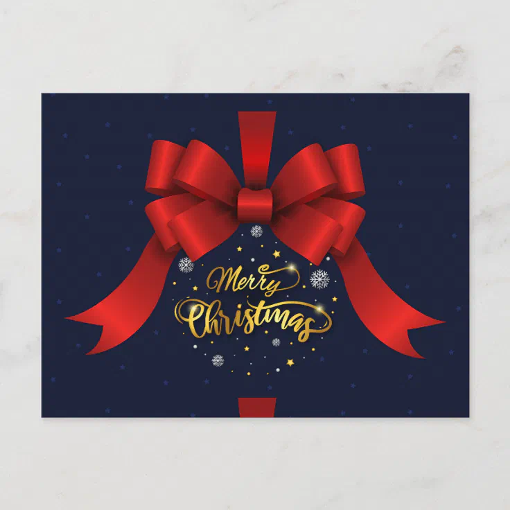 Merry Christmas Postcard | Zazzle
