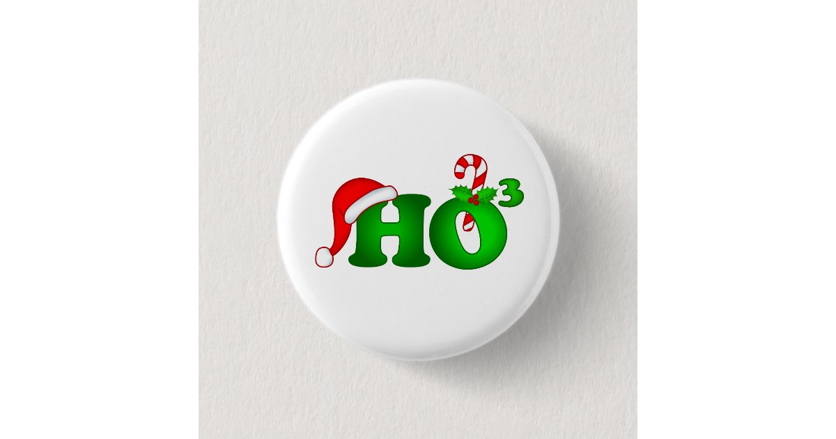 Merry Christmas Round Button | Zazzle