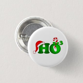 Merry Christmas Round Button | Zazzle
