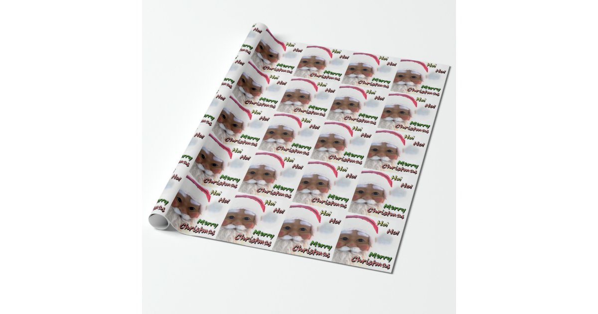 Merry Christmas Santa Clause Wrapping Paper | Zazzle