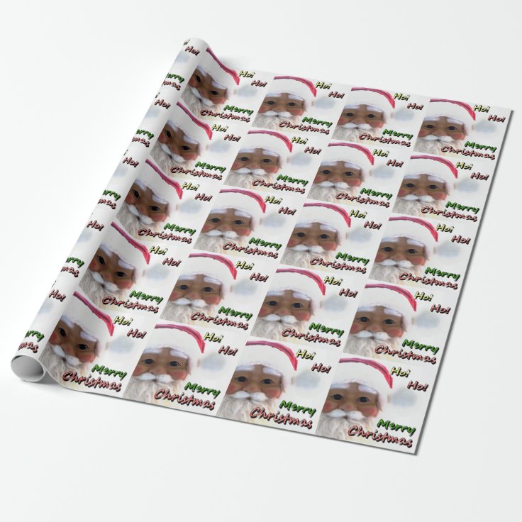 Merry Christmas Santa Clause Wrapping Paper | Zazzle