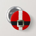 Merry Christmas Santa Suit Button | Zazzle