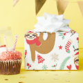 Merry Christmas Sloth | Holidays Wrapping Paper | Zazzle