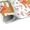 Merry Christmas Sloth | Holidays Wrapping Paper | Zazzle