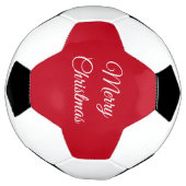 Merry Christmas Soccer Ball | Zazzle