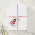 Merry Christmas - Vintage Snowman Gift Tag | Zazzle