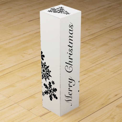 Merry Christmas Wine Box | Zazzle