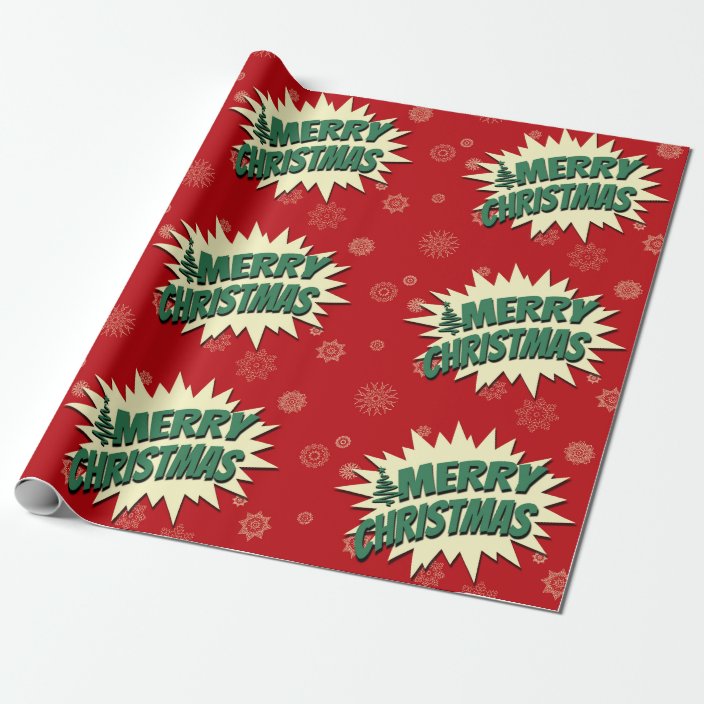 Merry Christmas Wrapping Paper | Zazzle.com