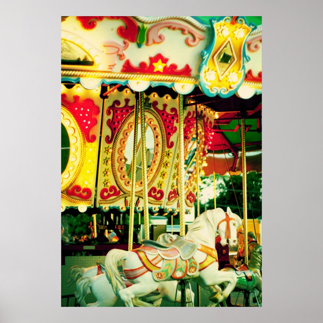 "Merry Go Round" Poster | Zazzle
