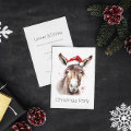 Merry Little Christmas Donkey, custom Invitation | Zazzle