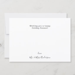 Merry & Married Gold 6 Multi Photo Holiday Card | Zazzle