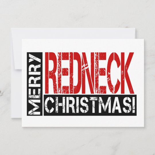 Merry Redneck Christmas! Funny Party Invitation | Zazzle.com