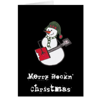 Rock And Roll Christmas Cards - Greeting & Photo Cards | Zazzle