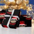 Merry Slothmas Cute Sloth Christmas Wrapping Paper | Zazzle