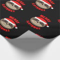Merry Slothmas Cute Sloth Christmas Wrapping Paper | Zazzle
