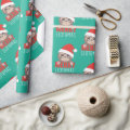 Merry Slothmas Sloth Cute Xmas Christmas Wrapping Wrapping Paper | Zazzle