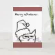 Merry Whatever - Grumpy Christmas Card | Zazzle