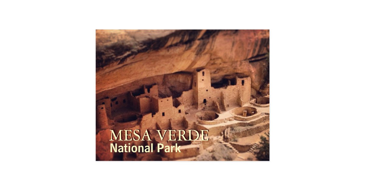 Mesa Verde National Park Postcard | Zazzle.com