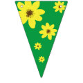Meskel Flower / Adey Abeba Ethiopian Flower Bunting Flags | Zazzle