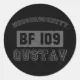Messerschmitt BF109 Classic Round Sticker | Zazzle