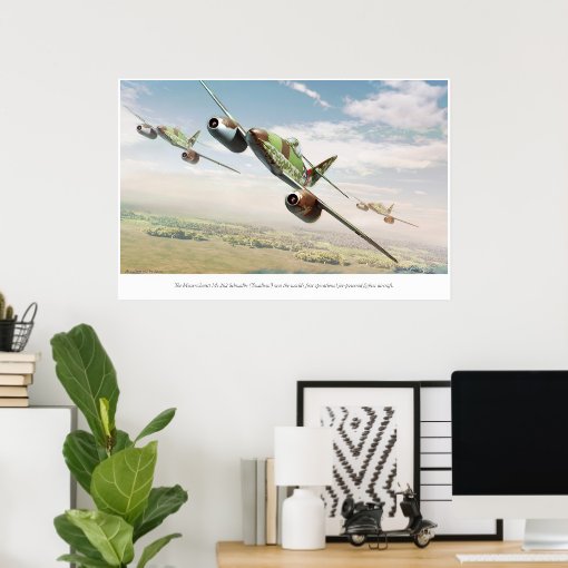 Messerschmitt Me 262 Poster | Zazzle