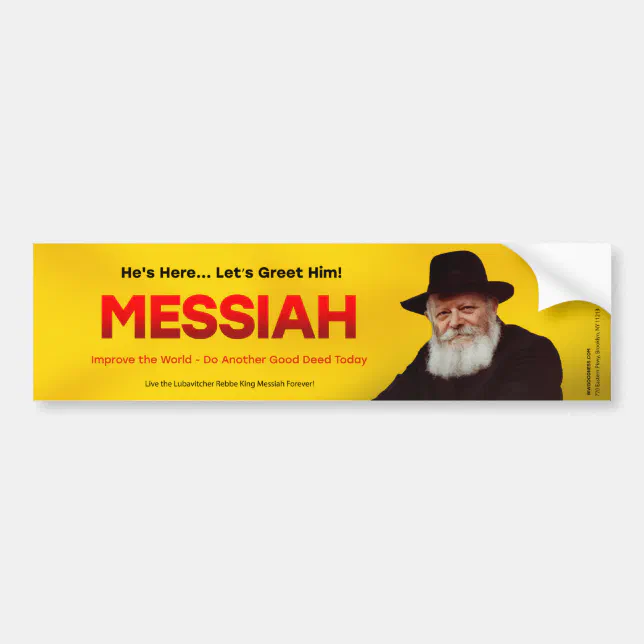 Messiah Bumper Sticker | Zazzle