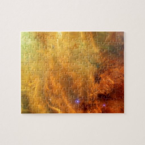 Messier 8 Lagoon Nebula - NASA Hubble Space Photo Jigsaw Puzzle | Zazzle