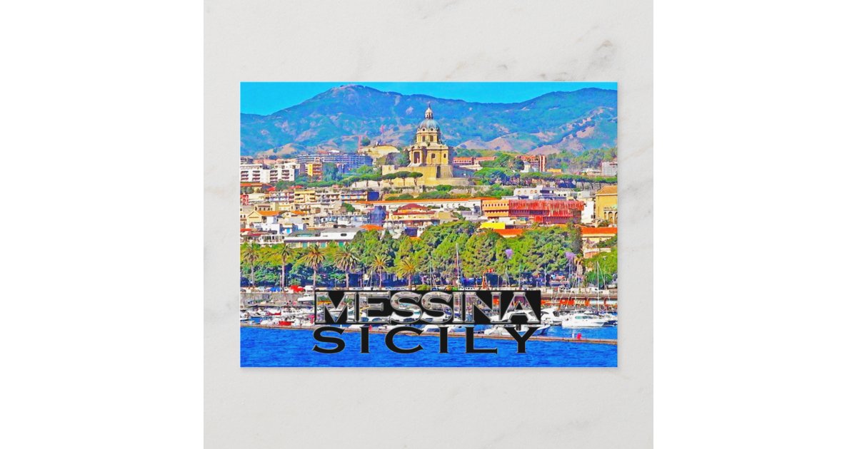 Messina Postcard | Zazzle